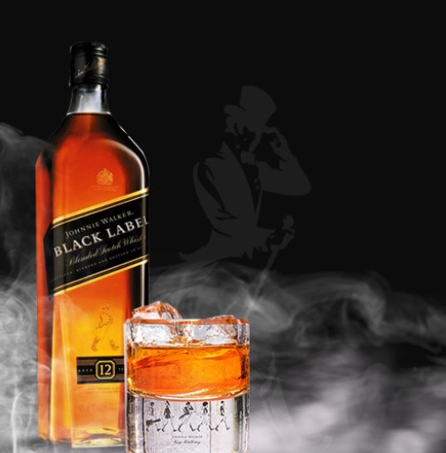 Garrafa de Johnnie Walker | Bebidas Destiladas | Clube do Malte