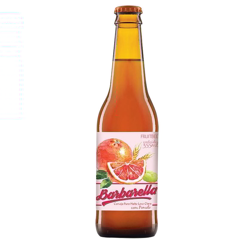 Cerveja Barbarella Pomelo Garrafa 355ml - Clube Do Malte
