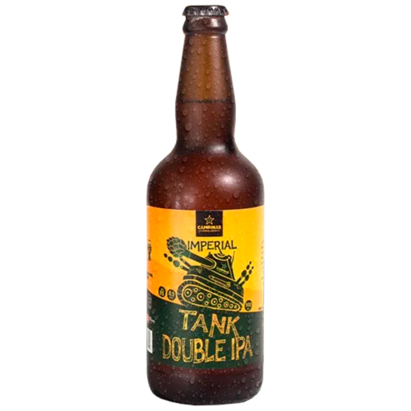 Cerveja Campinas Imperial Tank IPA Garrafa 500ml - Clube Do Malte