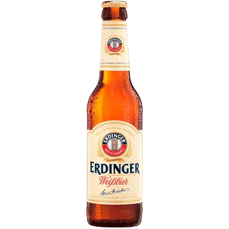 Cerveja Erdinger Weissbier 330ml - Clube do Malte