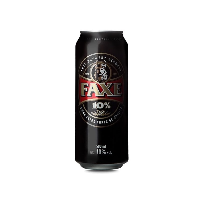 Cerveja Faxe Extra Strong lata 500ml | Clube do Malte