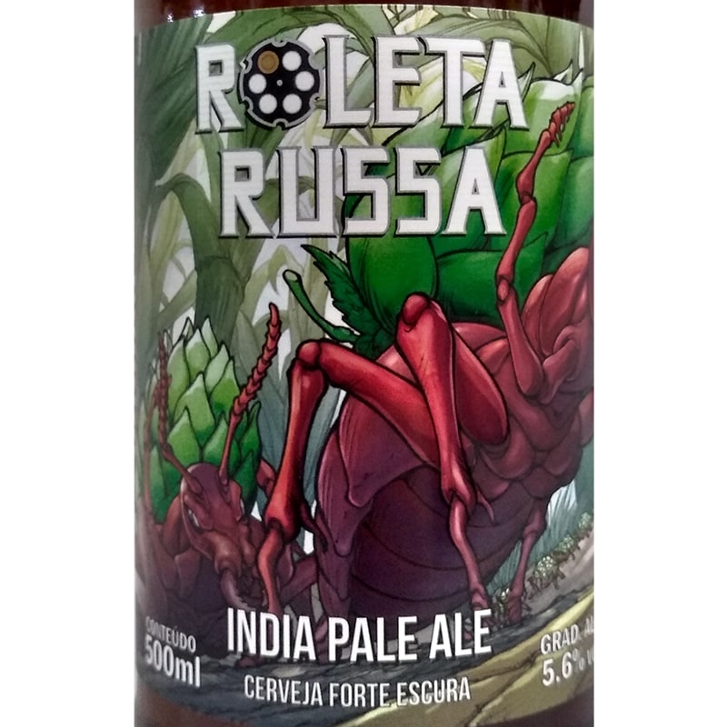 Cerveja Roleta Russa IPA 500ml