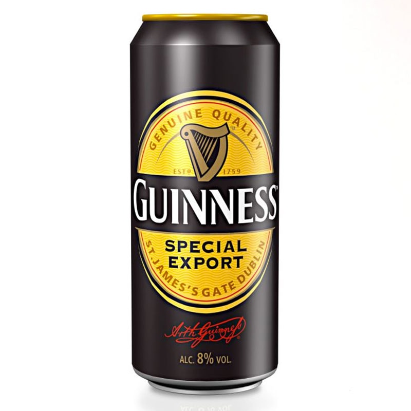 Cerveja Guinness Special Export Lata 500ml | Clube do Malte