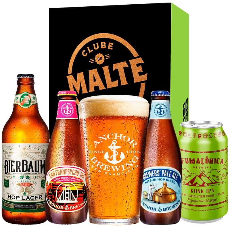 Clube de Cervejas por Assinatura: o único com copo incluso!